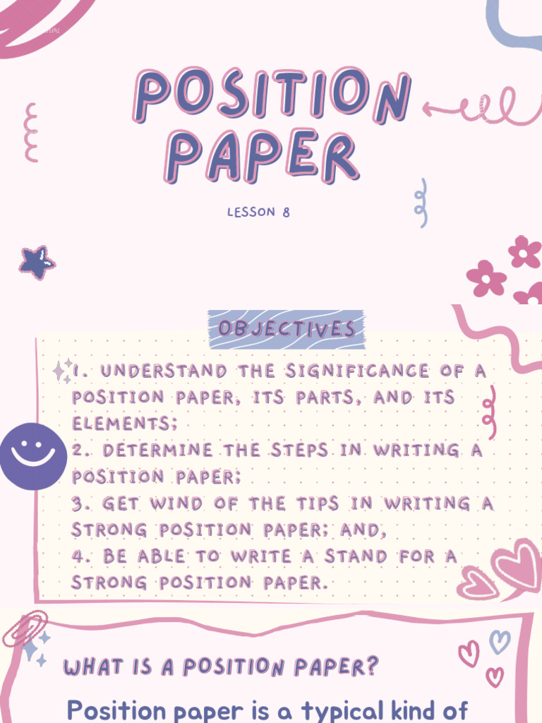 Position Paper | PDF | Argument | Reason