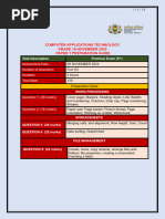 Grade 12 CAT ATP 2025 | PDF | Databases | Spreadsheet