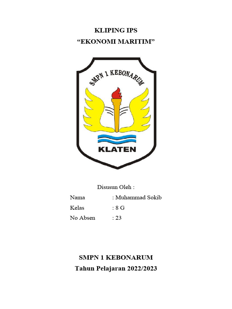 Potensi Ekonomi Maritim Indonesia | PDF