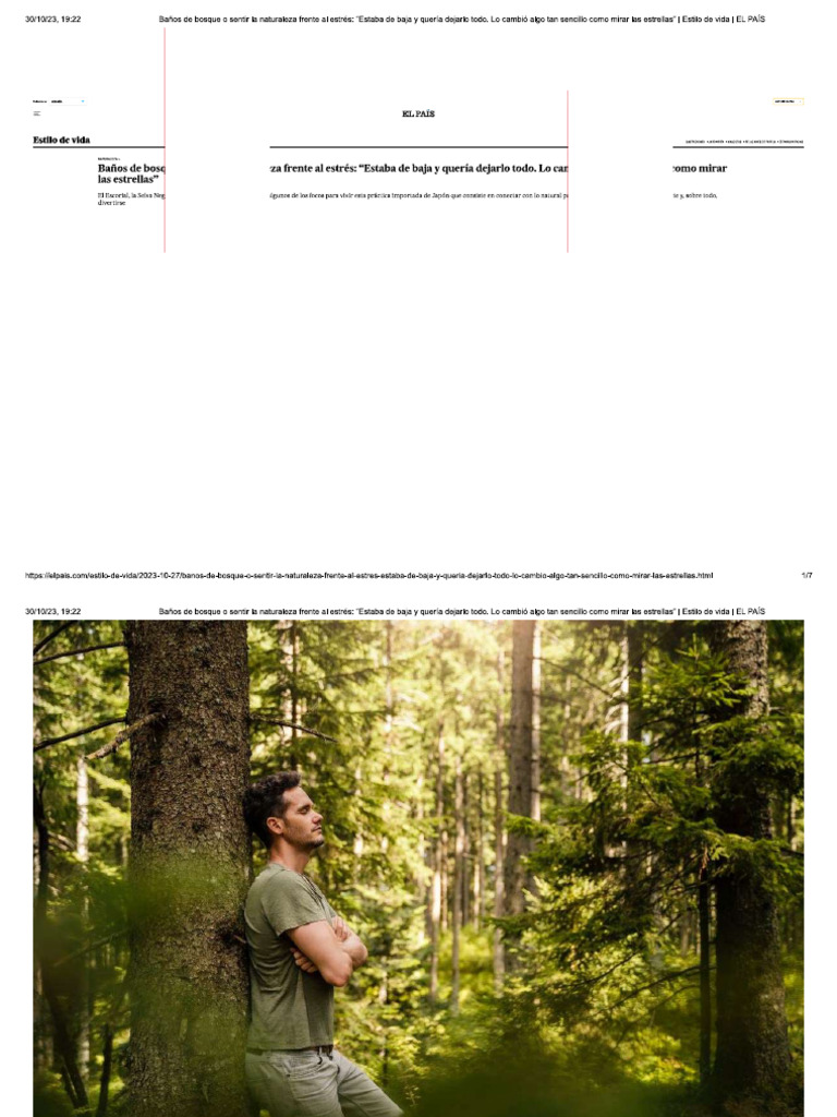 BAÑOS DE BOSQUE | PDF