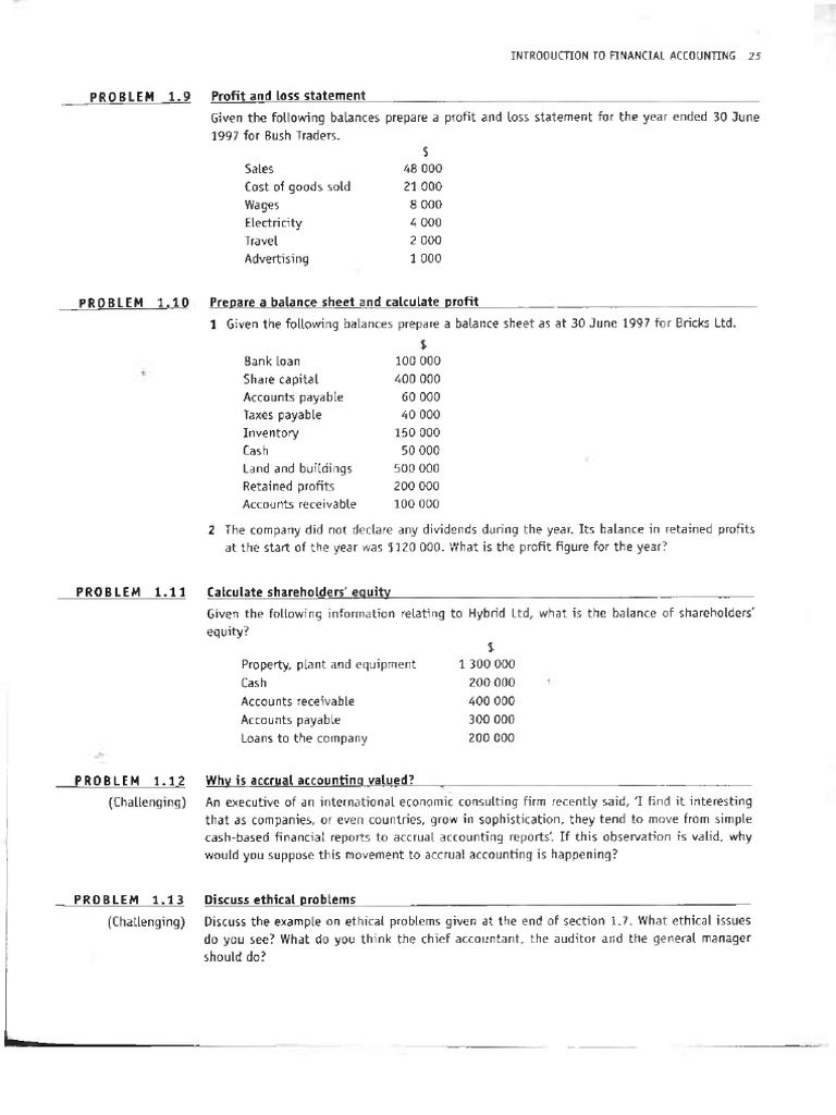 Case Study 1 Pdf Debits And Credits Balance Sheet