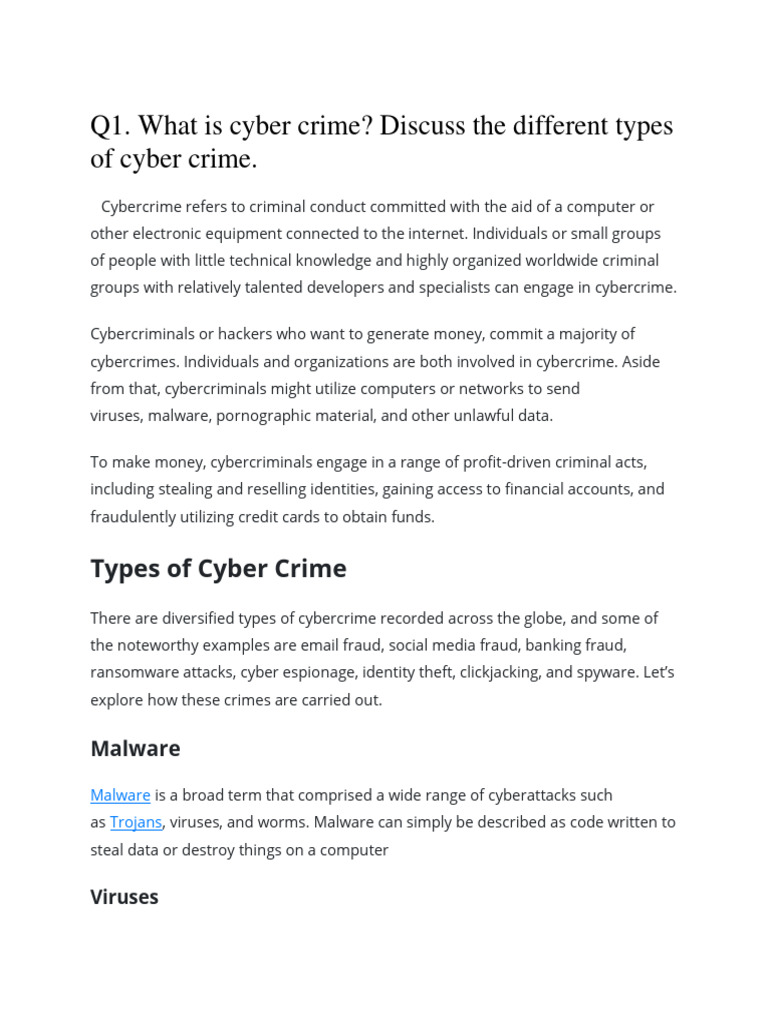 Cyber Security Notes Unit III | Download Free PDF | Security | Computer ...
