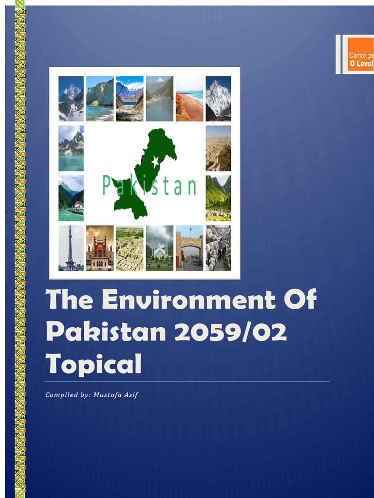 The Environment of Pakistan 2059 Topical 2 | PDF | Rain | Precipitation