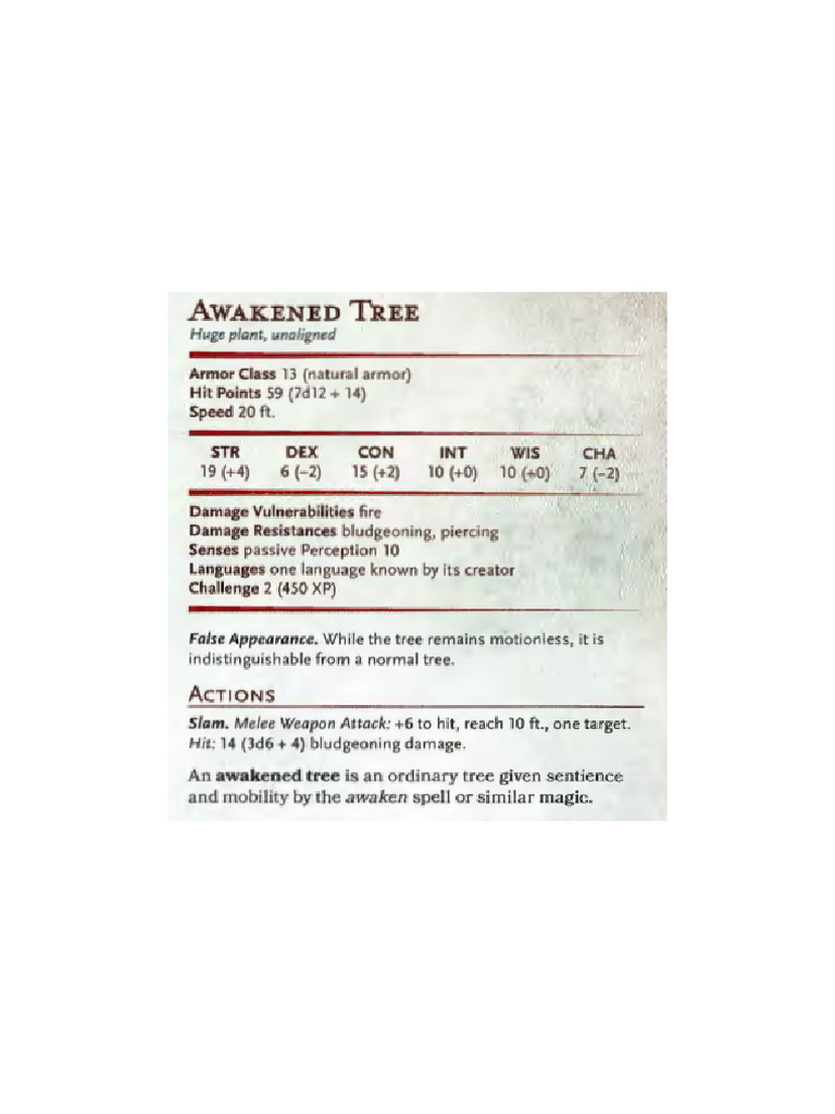 Awakened Tree | PDF