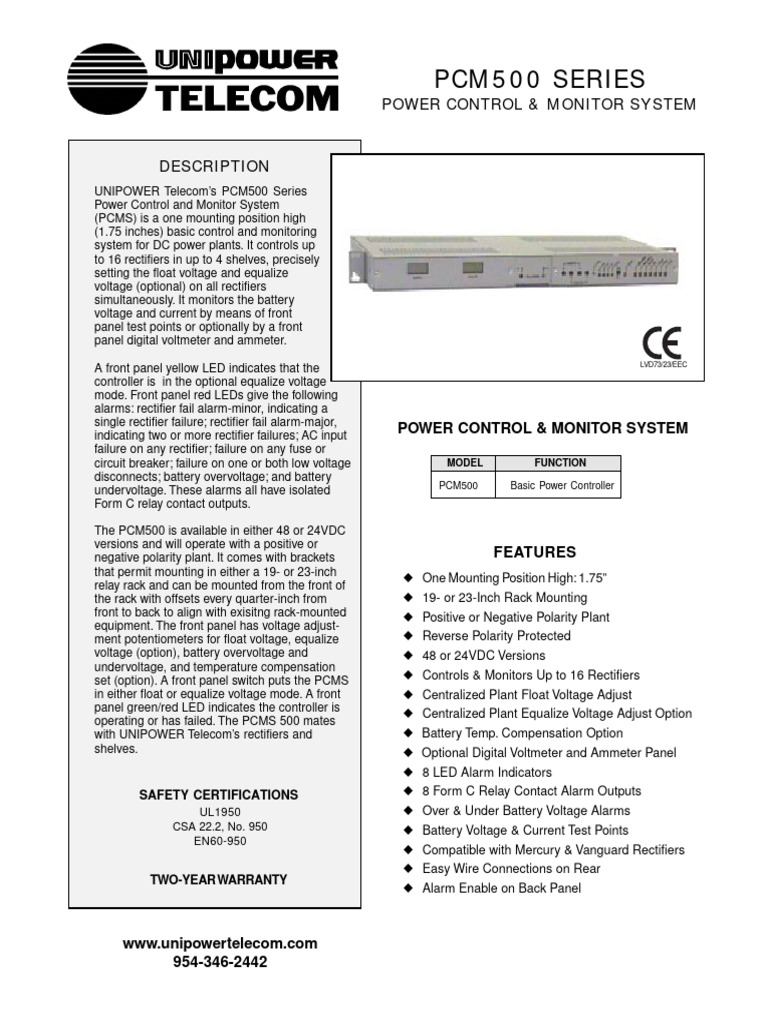 Pcm500 Ds Man | PDF | Rectifier | Relay