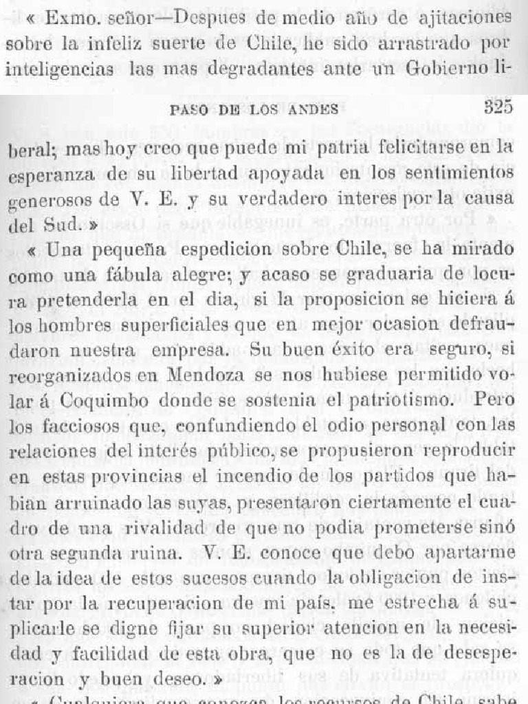 Carta de José Miguel Carrera A Ignacio Álvarez Thomas, 8 de Mayo de ...