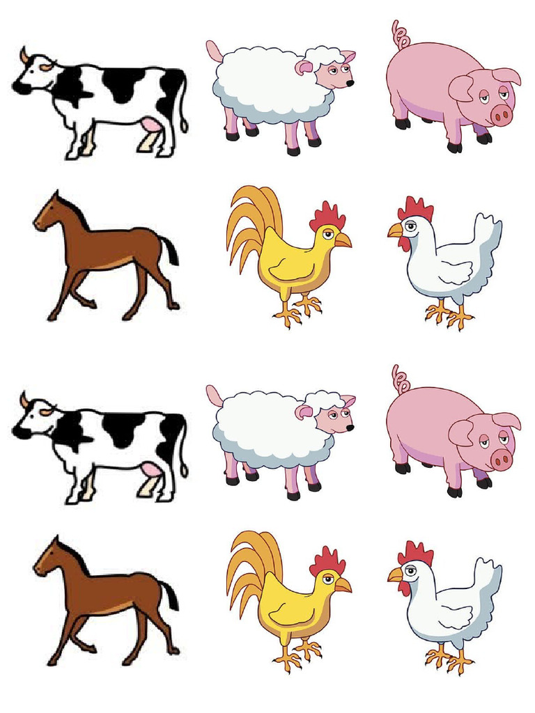 animales de la granja | PDF