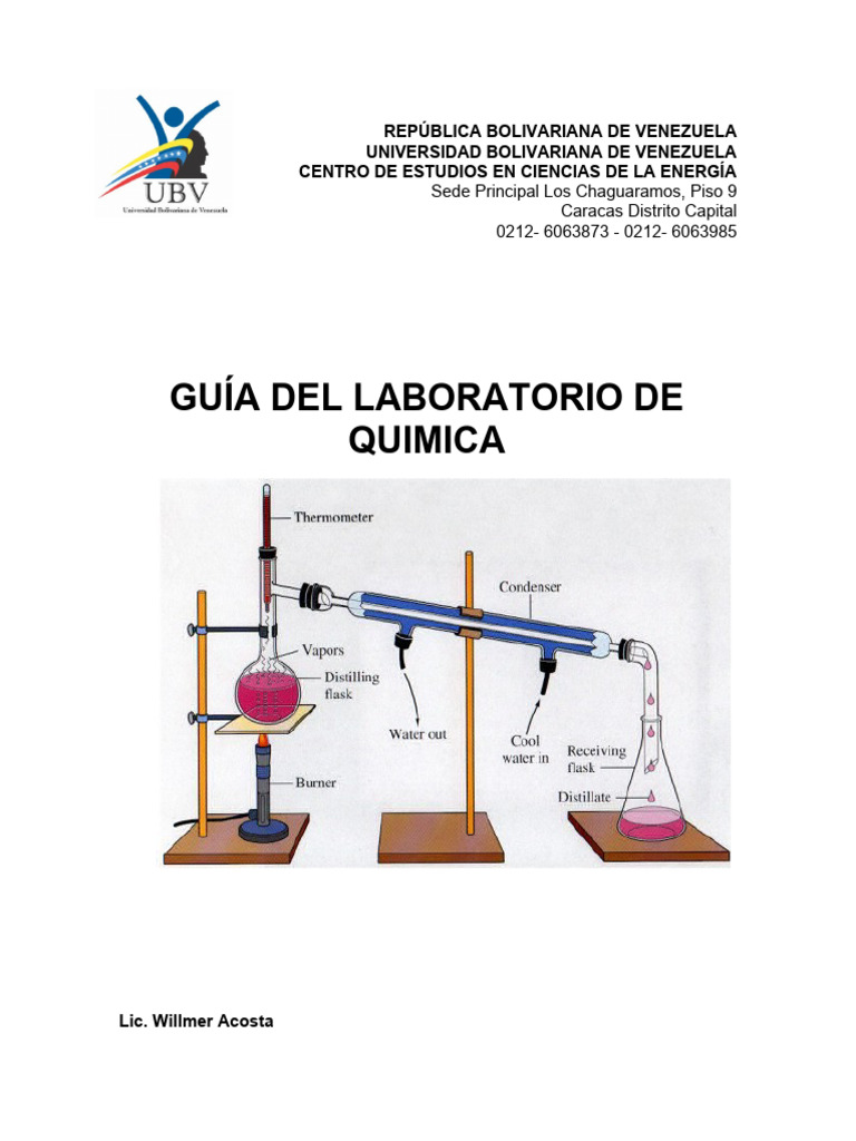 Guía Laboratorio de Química Leo | PDF | Concentración | Laboratorios
