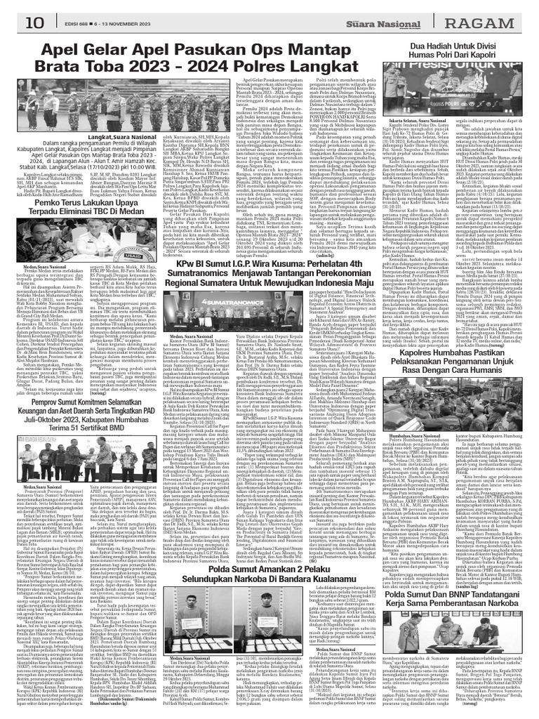 HAL 10 - Suara Nasional | PDF