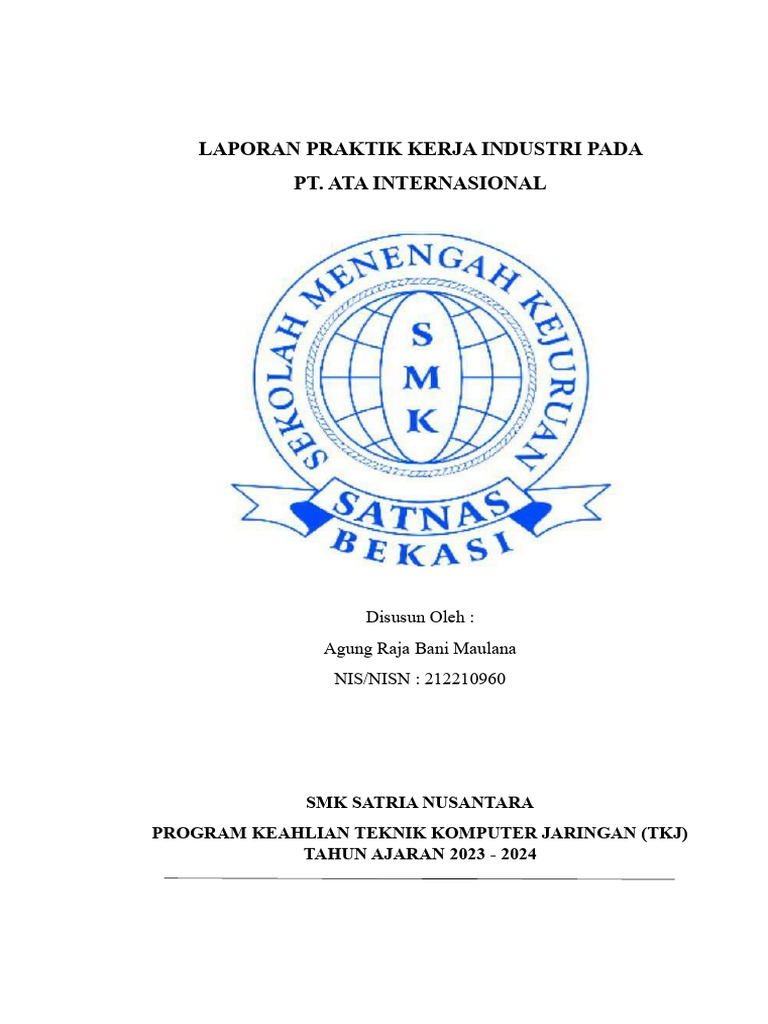 Laporan Praktik Kerja di PT. ATA Internasional | PDF | Bisnis | Seni