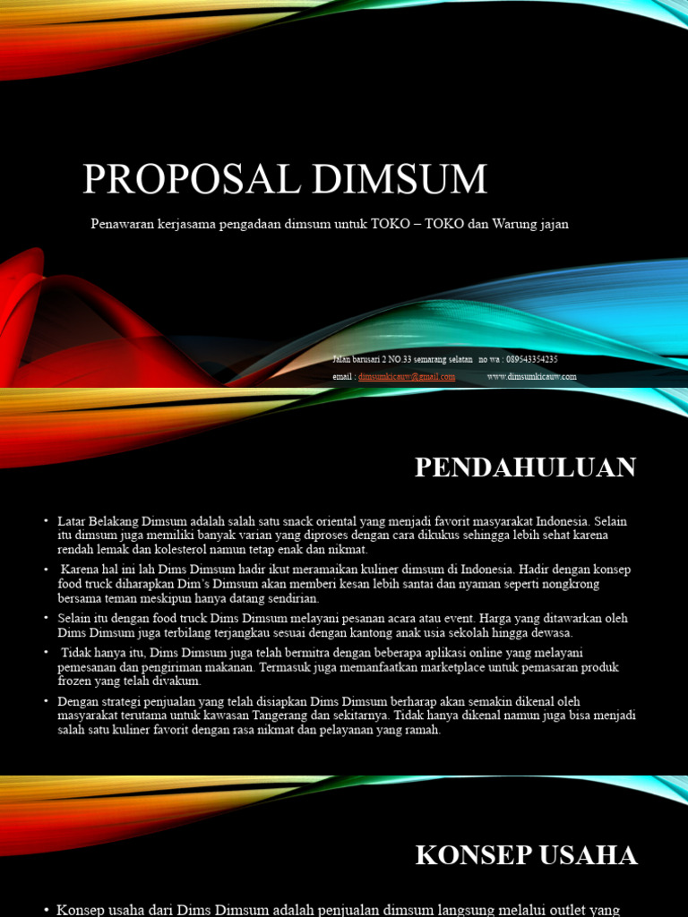 Proposal DImsum Richard | PDF