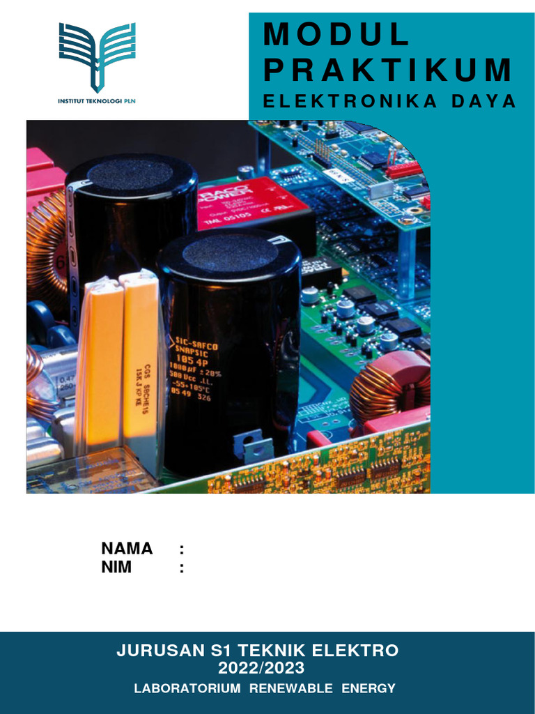 Modul Elektronika Daya Tahun Ajaran 2023 2024 | PDF