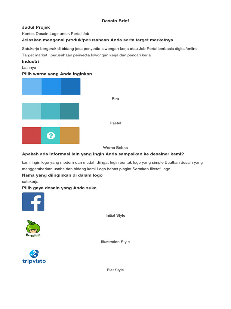 Desain Brief | PDF