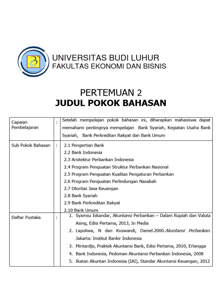 Modul Pertemuan 2 | PDF
