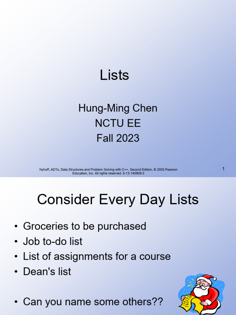 Data Structure - List | PDF | Pointer (Computer Programming) | C++