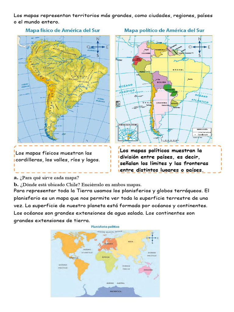 Los Mapas Representan Territorios Más Grandes | PDF