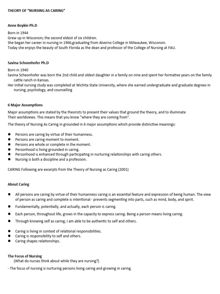 Theory of | PDF | Nursing | Cognition