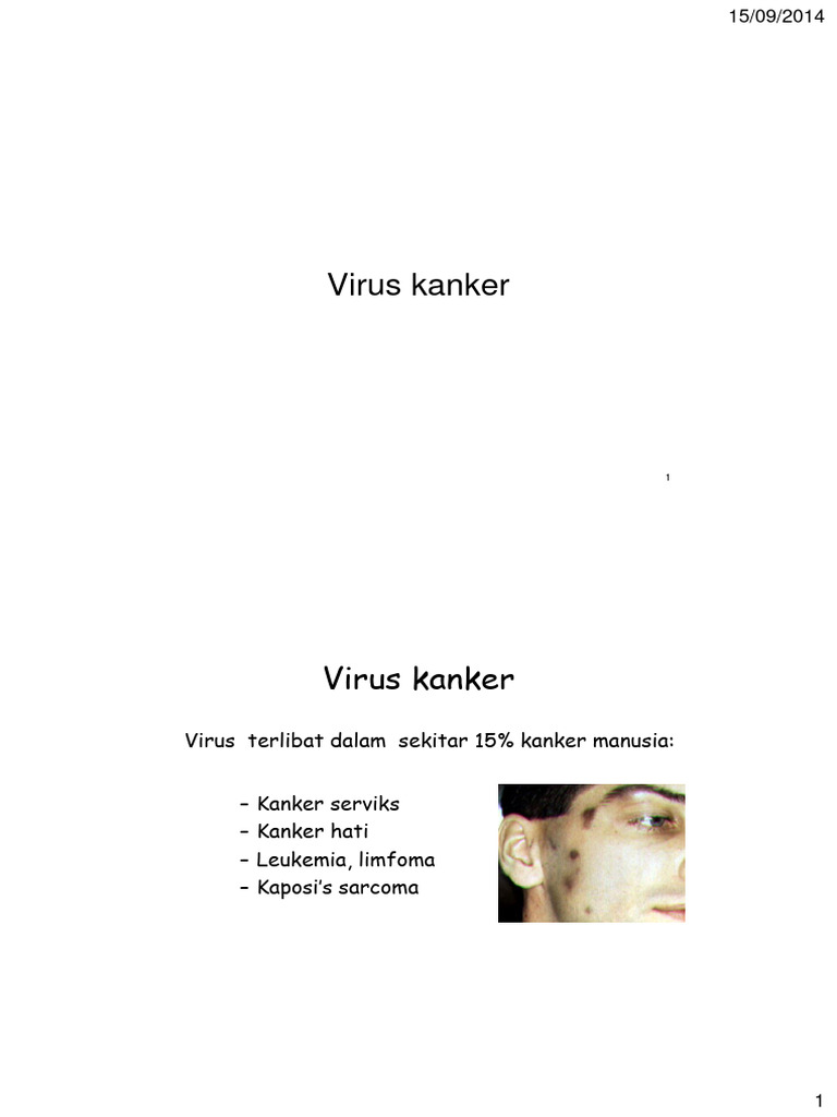 Tumor Virus2014 | PDF