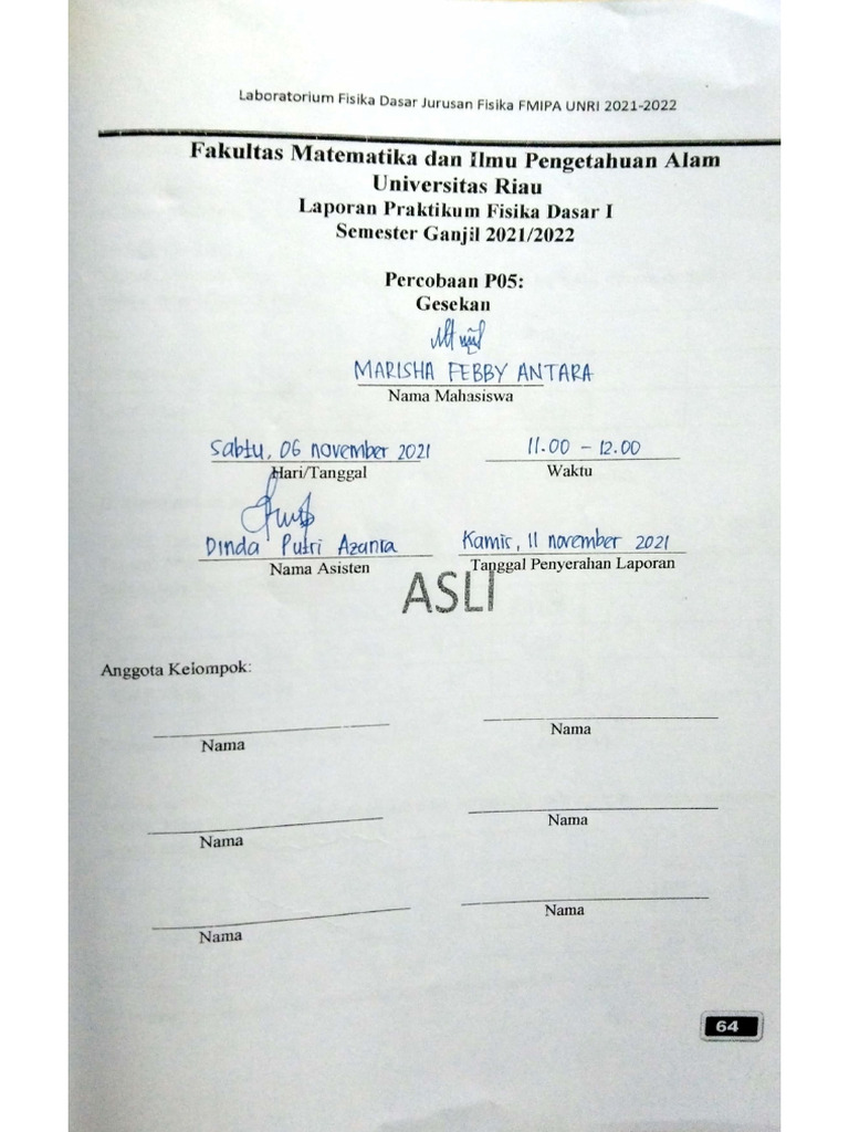 PO 5 Marisha Febby Antara | PDF