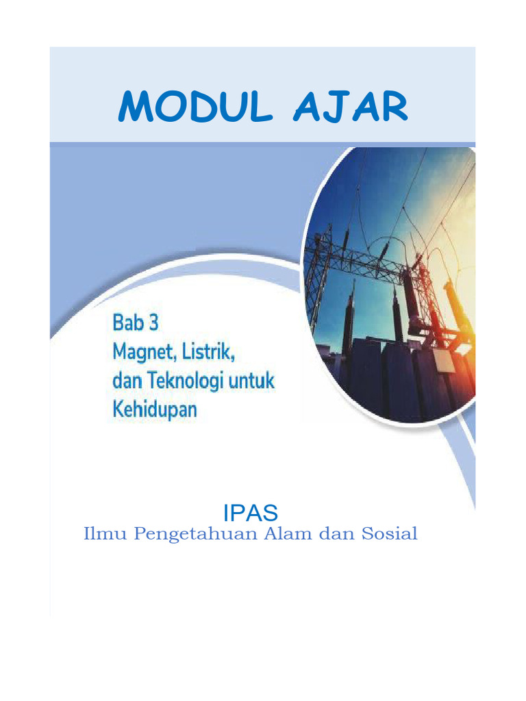 Modul Ajar IPAS Kelas 5 SD Semester 2 | PDF | Sains & Matematika