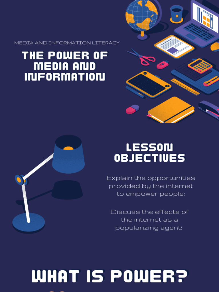 Power of Media and Information | Download Free PDF | Journalism | Media ...