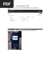 Tutorial Mesin Edc Bca | PDF