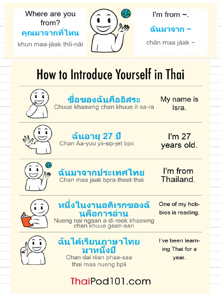 Note Thai Language | PDF