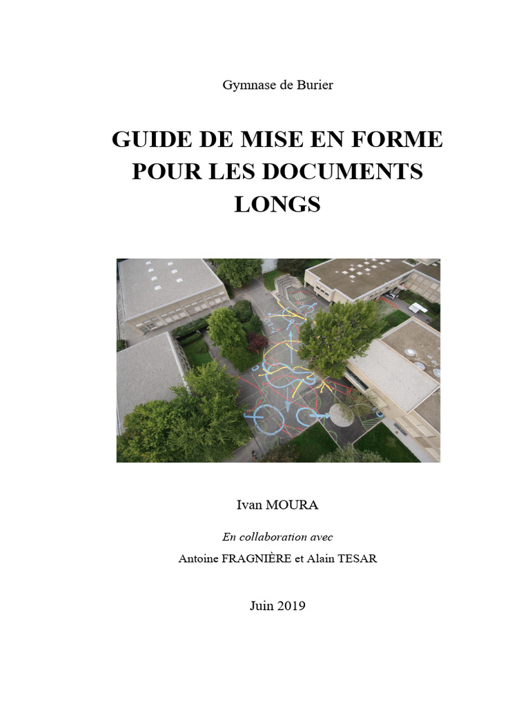 Guide de mise en forme pour documents longs | PDF | Microsoft Word ...