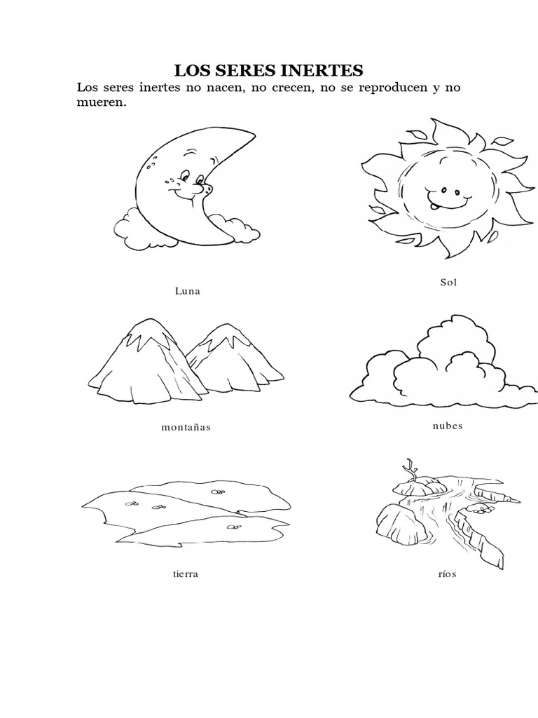 Los Seres Inertes 1 | PDF