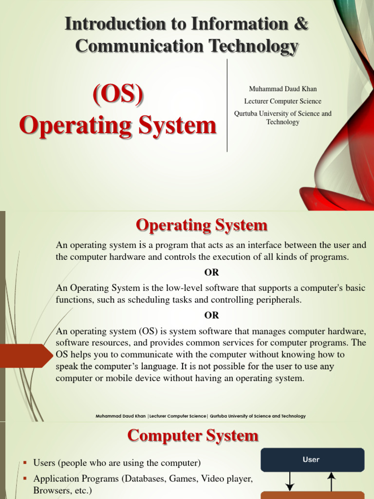Operating System Pdf Operating System Graphical User Interfaces 