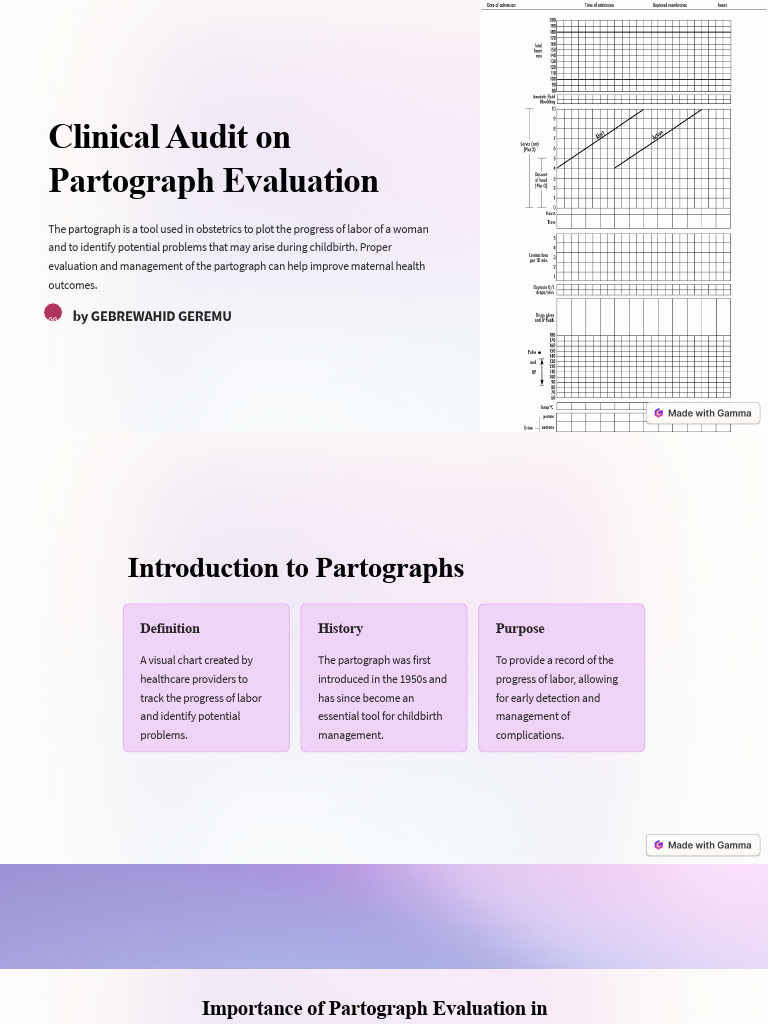 Enhancing Partograph Use in Maternity Care | PDF | Maternal Health ...