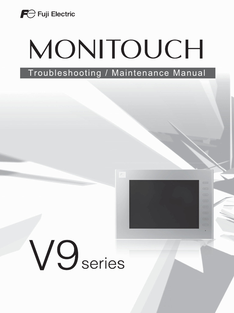 MONITOUCH V9 Series Maintenance Guide | PDF | Login | Usb