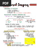 Surgical Cheat Sheet | PDF | Surgery | Anesthesia