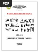 PRINCIPLE OF PHYSICAL ACTIVITY - Module | PDF | Strength Training ...
