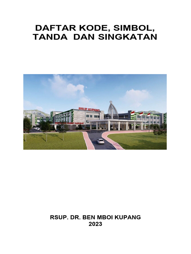 Buku Daftar Kode, Simbol, Tanda, & Singkatan | PDF