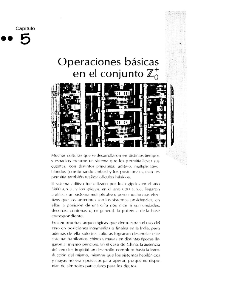PR Oper. Basicas en El Conjunto Z by Lumbreras | PDF