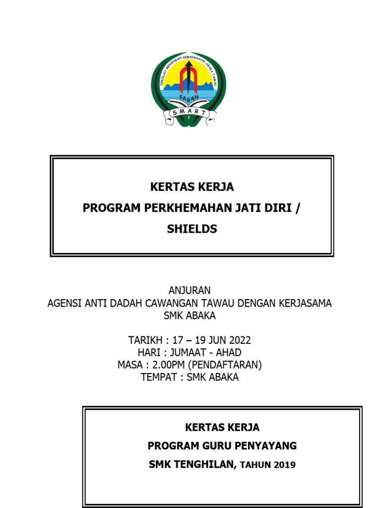 Program Jati Diri Pelajar SMK Abaka | PDF