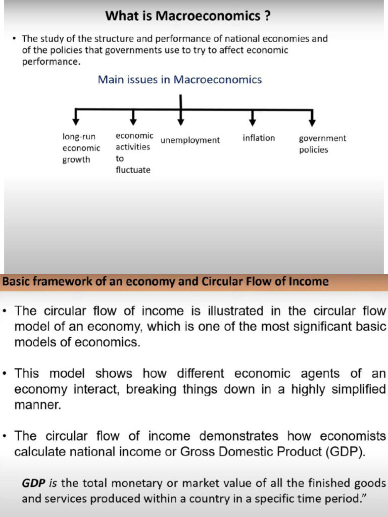Macro Economics Notes (HS21201) | PDF
