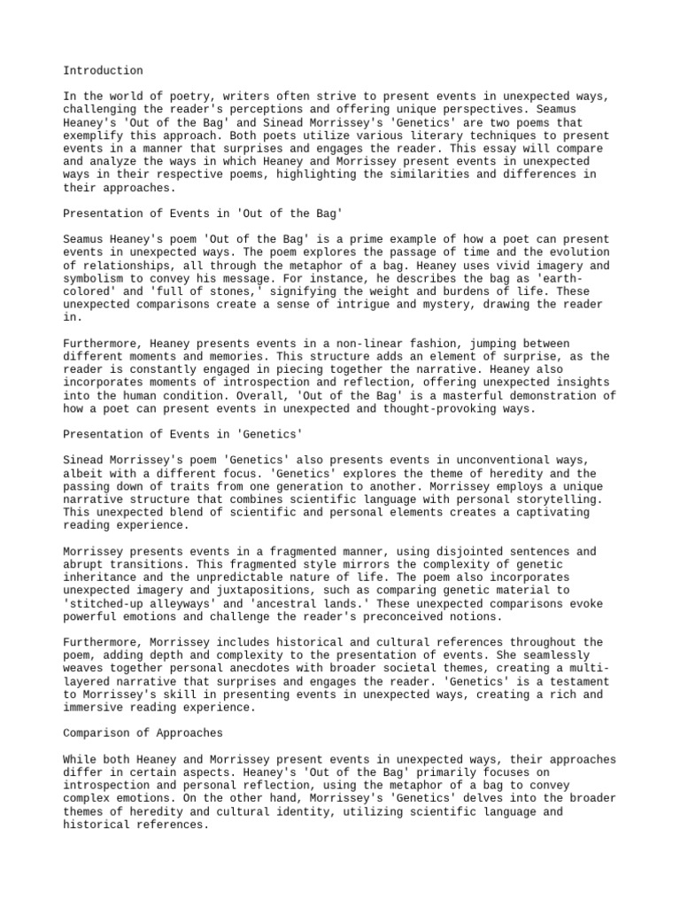 Introduction | Download Free PDF | Poetry | Narrative