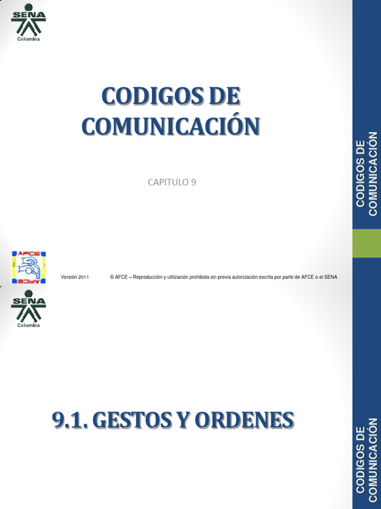 Capitulo 9. CODIGOS DE COMUNICACIÓN | PDF