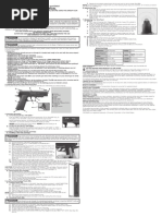 Cyberpunk Red Reference Sheets Fixed | PDF | Equipment | Firearms
