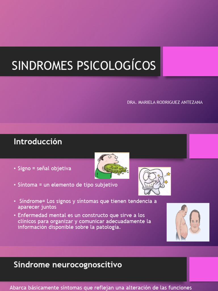 Sindromes Psicologícos 2 | PDF | Desorden alimenticio | Bulimia nerviosa