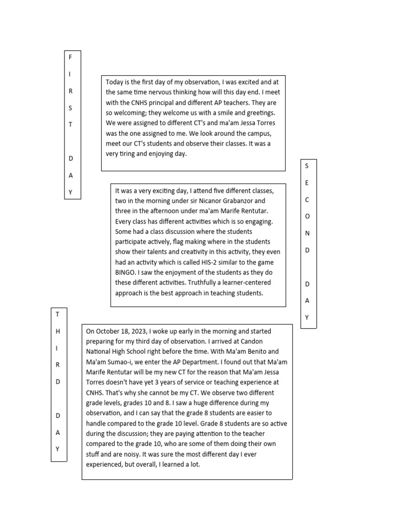 Observation Pdf Cognition