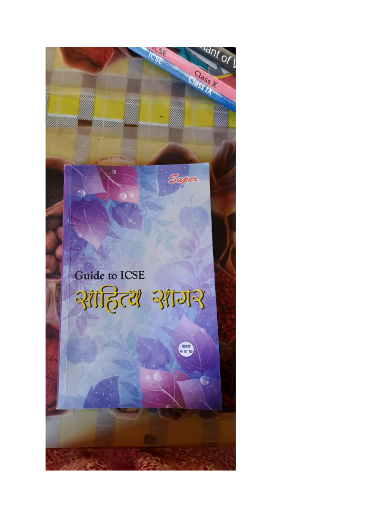 ICSE Sahitya Sagar Guide | PDF