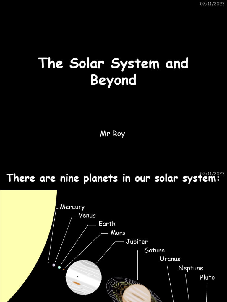 Solar System and Beyond | PDF | Solar System | Planets