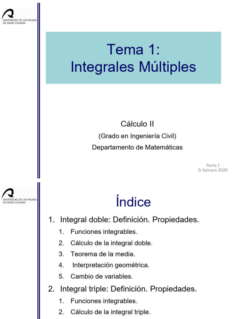 Integrales Múltiples en Ingeniería | PDF | Integral | Análisis