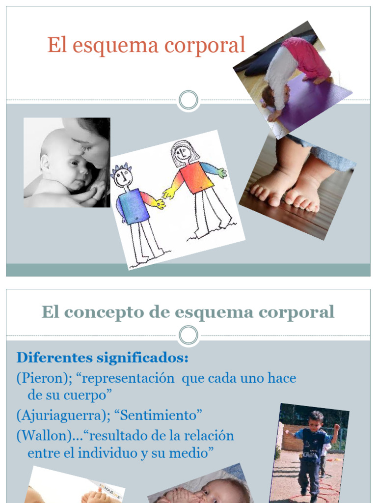 Esquema Corporal | PDF | Las emociones | Percepción