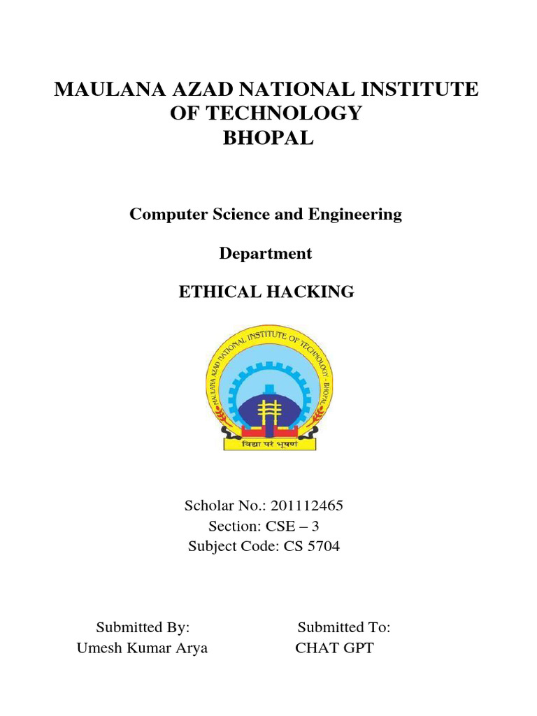 Ethical Hacking and Network Security | PDF | Transmission Control Protocol | Security