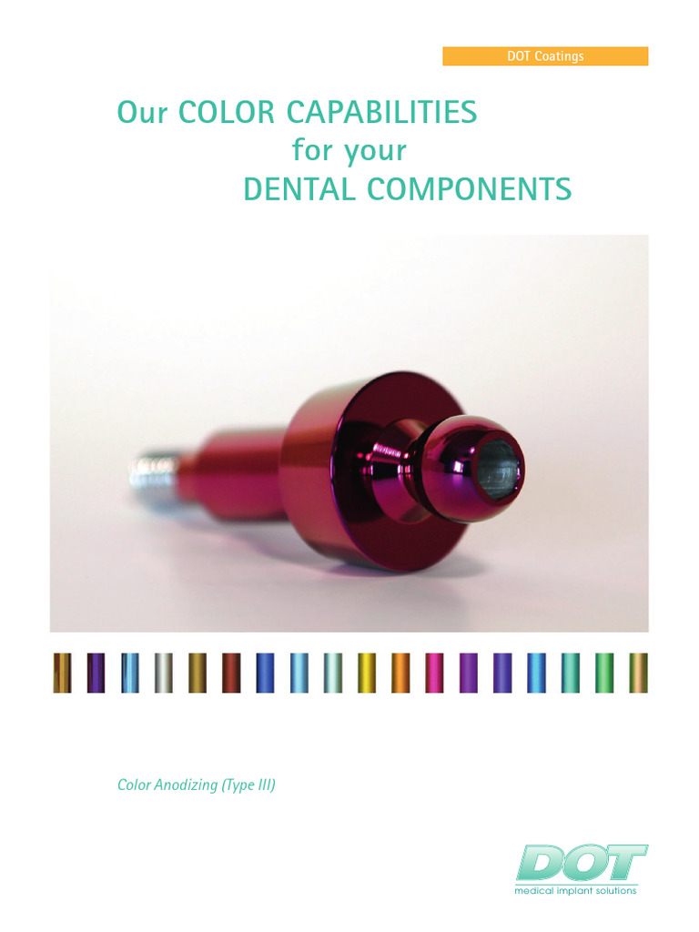 Color Anodizing Type 3 Coloring | PDF | Color | Titanium