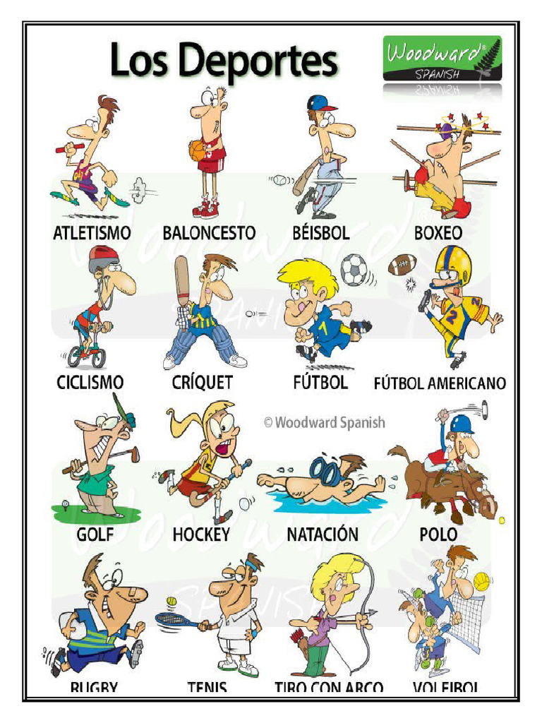 Guía Completa de Deportes Populares | PDF | Gimnasia | Deportes